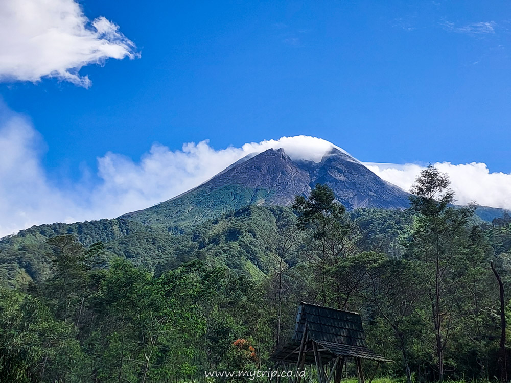 MAU MELIHAT GUNUNG MERAPI DARI DEKAT TANPA MENDAKI? KE BUKIT KLANGON AJA…